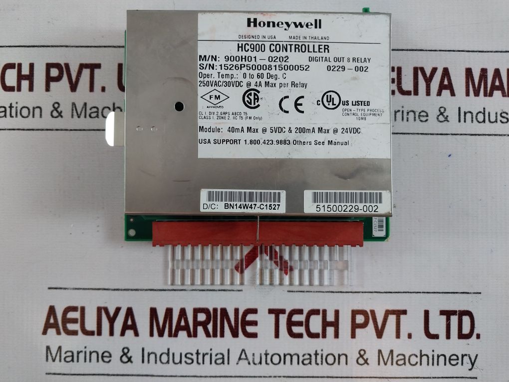 Honeywell 900H01‑0202 8‑Relay Digital Output Module – Aeliya Marine