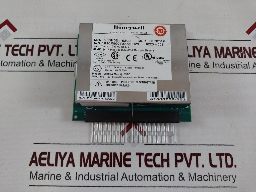 Honeywell 900H02-0202 Digital Output Module 16-channel – Aeliya Marine