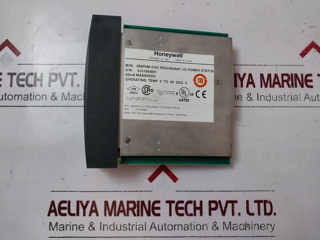Honeywell 900Psm-0101 Redundant I/O Power Status – Aeliya Marine