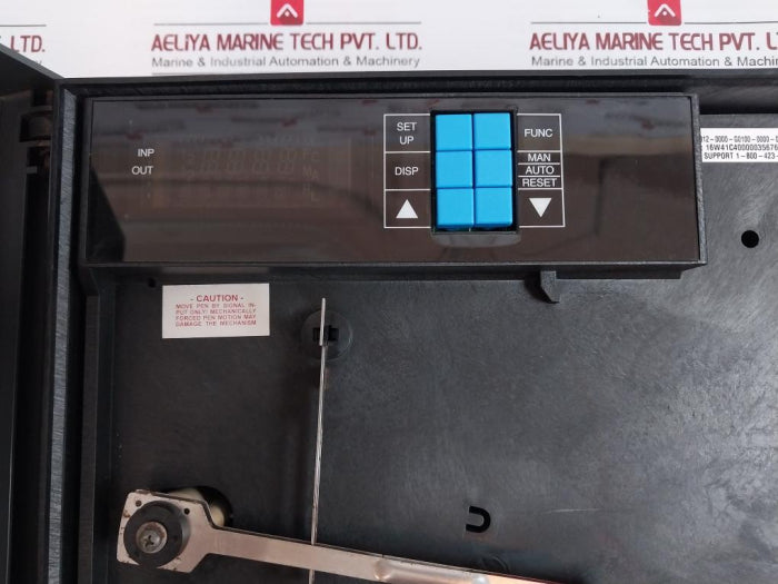Honeywell Dr4300 Circular Chart Recorder Rev C 24V 50Ma 100-240Vac 50 ...