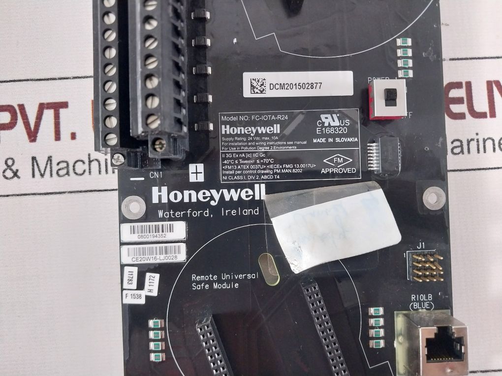 Honeywell Fc-iota-r24 Redundant Io Termination Assembly – Aeliya Marine