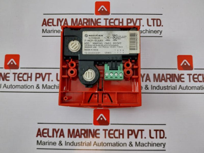 Honeywell Notifier F-mcp-glass Addressable Manual Callpoint A-00000037 ...
