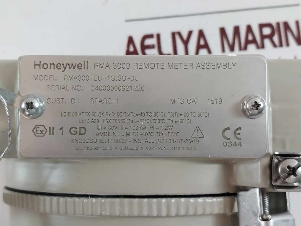Honeywell Rma300-eu-tg, Sb-3U Remote Meter Assembly Set – Aeliya Marine ...