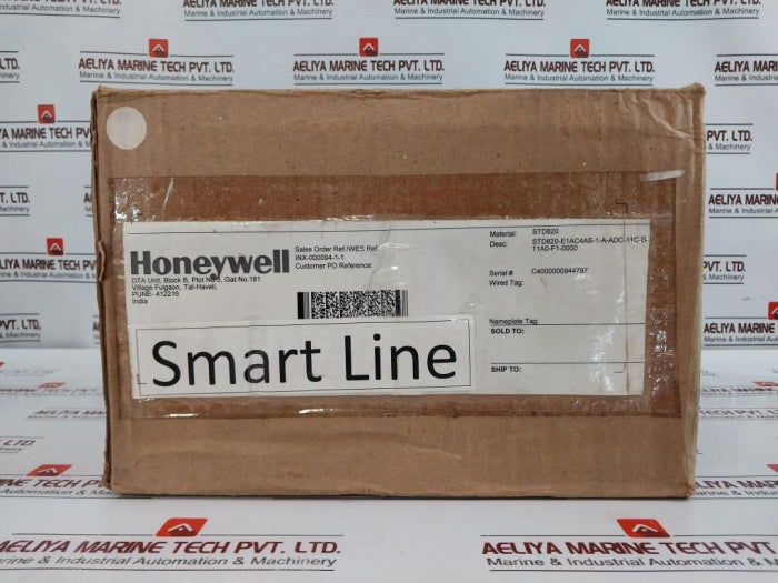 Honeywell Std820-e1Ac4As-1-a-adc-11C-b-11A0-f1-0000 Pressure Transmitt ...