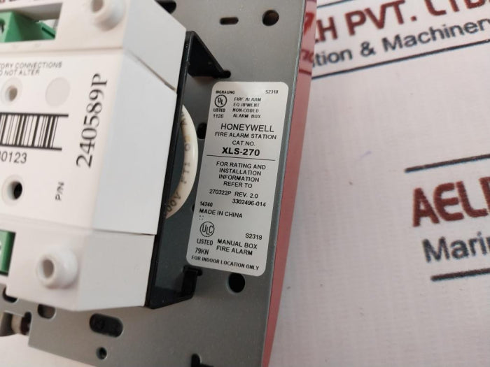 Honeywell Xls-270 Fire Alarm Station 240589P – Aeliya Marine