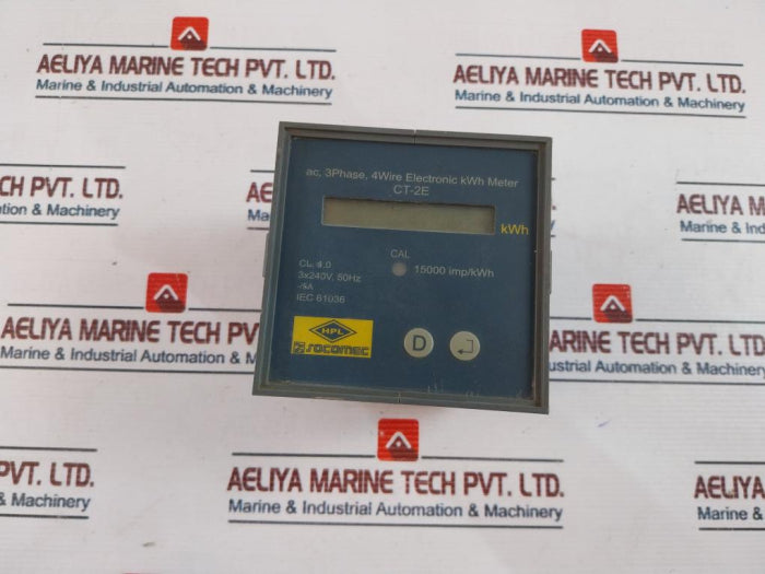 Hpl-socomec Ct-2E 3 Phase Electronic Kwh Meter – Aeliya Marine