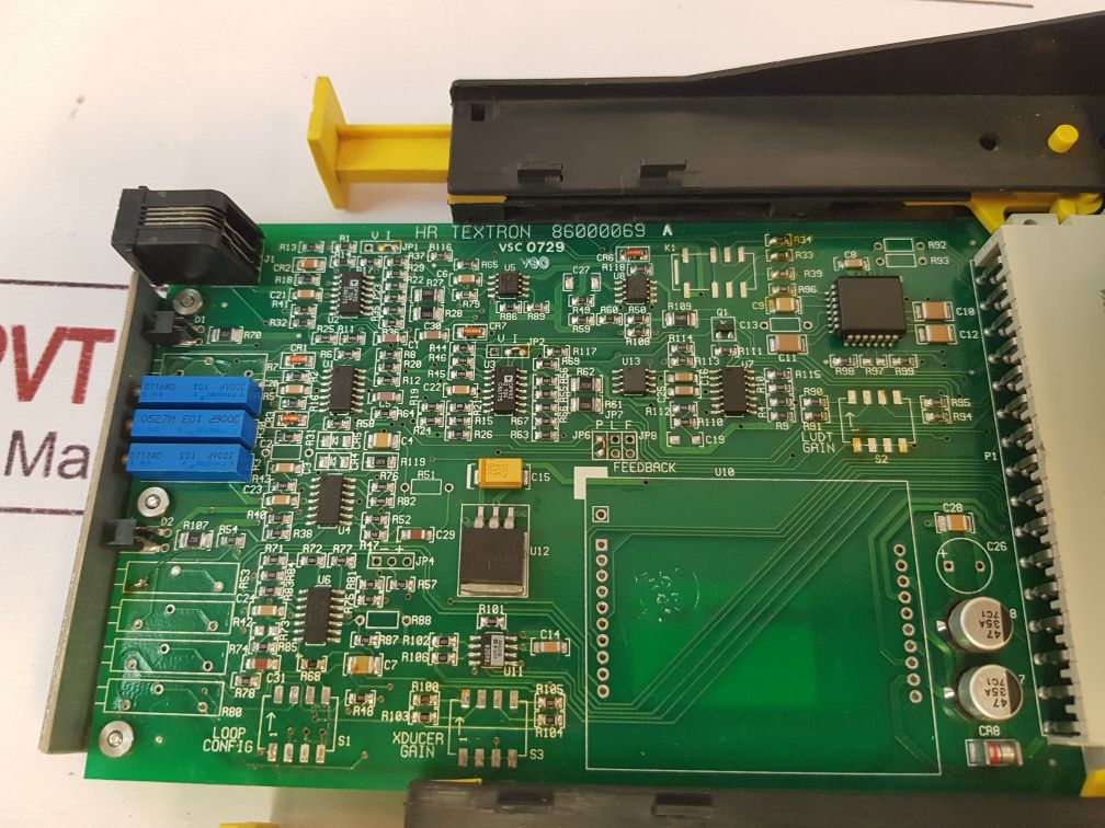 Hr Textron 86000109-103 Rev E Pcb Card With Murr Elektronik 63010 ...