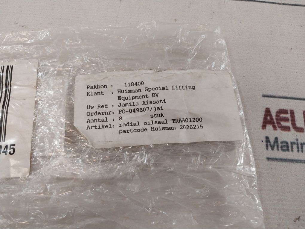 Huisman 2026215 Radial Oil Seal – Aeliya Marine Tech Pvt. Ltd.