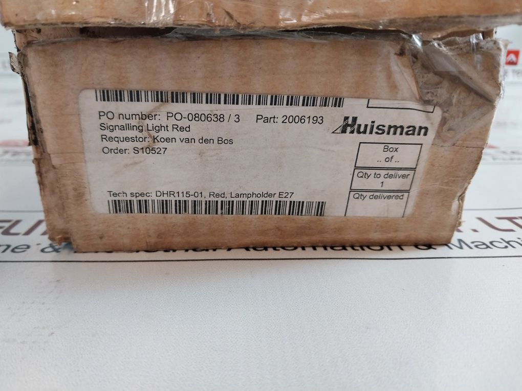 Huisman Signalling Red Light – Aeliya Marine