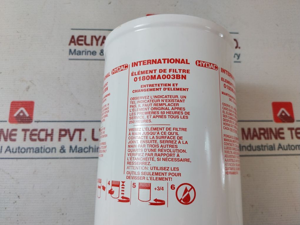 Hydac 0180Ma003Bn Maintenance And Changing Of Filter Element – Aeliya ...