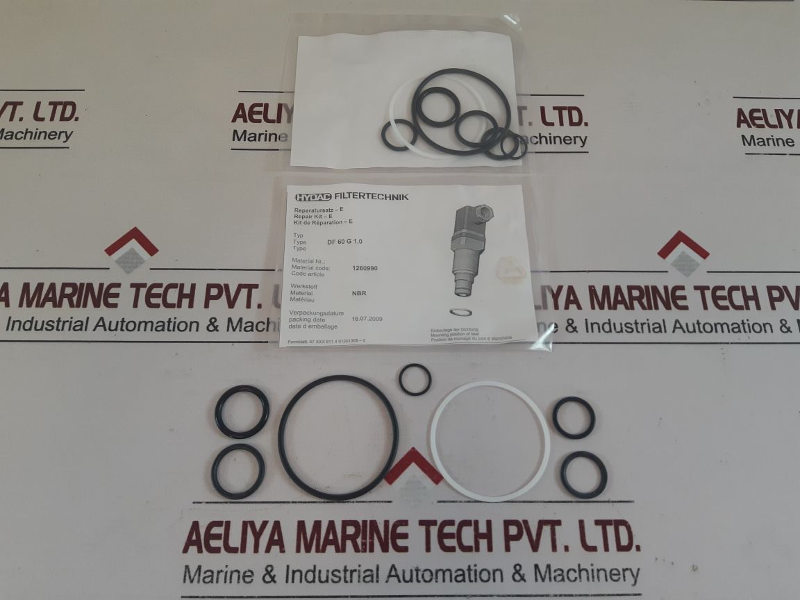 Hydac Df 60 G 1.0 Seal Repair Kit – Aeliya Marine