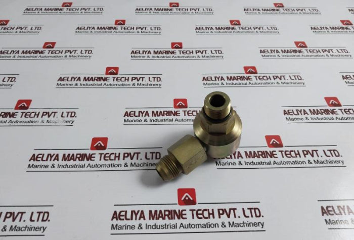 Hydraulics Swivel -12 Male Orb L4 340.50.0001 Mechanized Rough Neck Fu ...