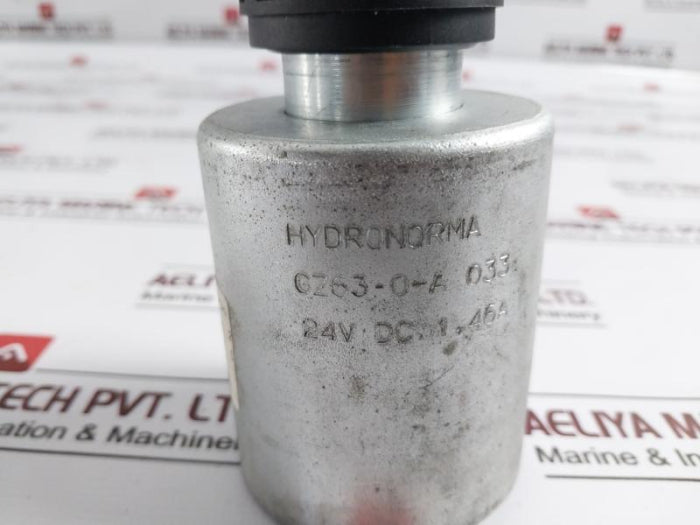 Hydronorma Gz63-0-a Solenoid For Hydraulic Valve 24V Dc 405.11.20.010 ...