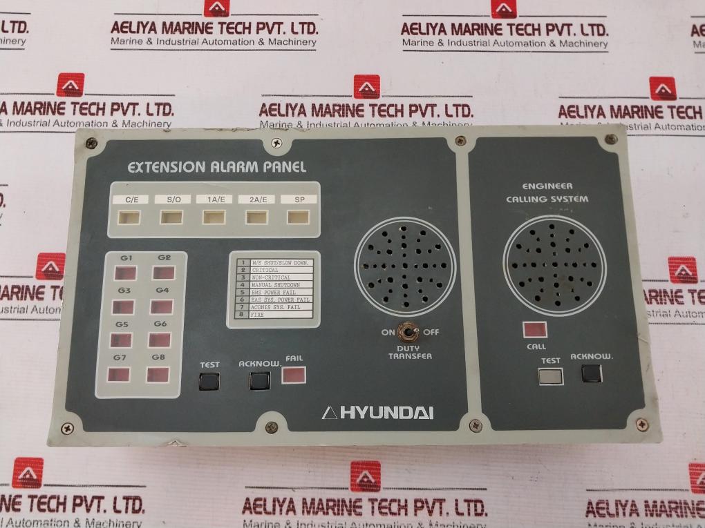 Hyundai Extension Alarm Panel – Aeliya Marine