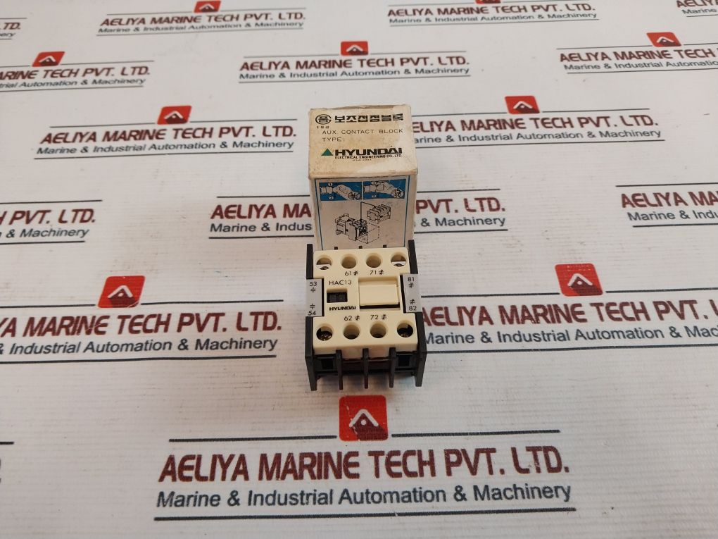 Hyundai Hac13 Auxiliary Contact Block 1000V Ac1 – Aeliya Marine