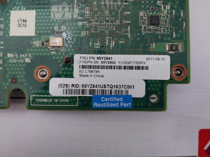 Ibm 69Y2841 8Gb Fc 4-port Channel Daughter Card L2-38084-10C – Aeliya ...