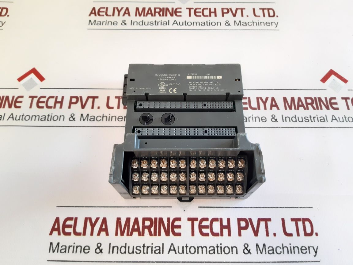 Ic 200C Hs001D I/O Carrier Barrier Style Module Base – Aeliya Marine