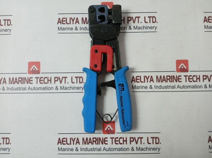 Ideal 30-696 Ratchet Telemaster Modular Plug Termination Crimp Tool Nd ...