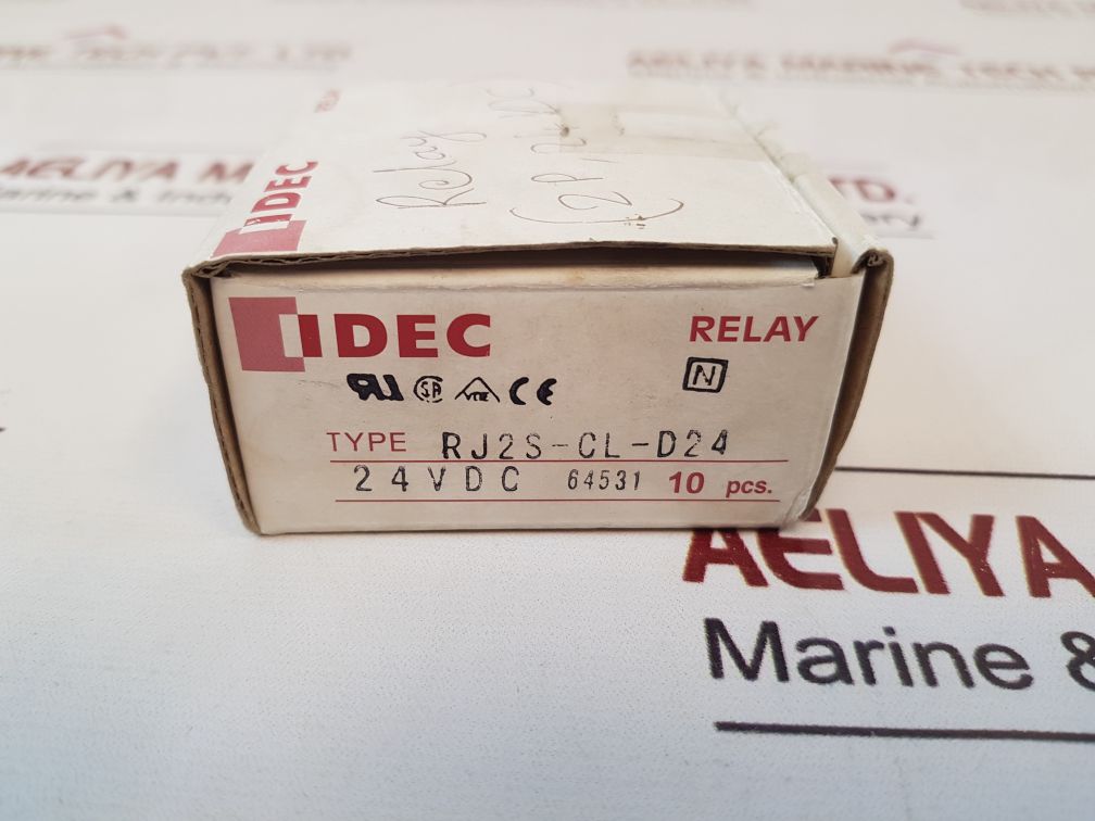 Idec Rj2S-cl-d24 Power Relay 24Vdc – Aeliya Marine