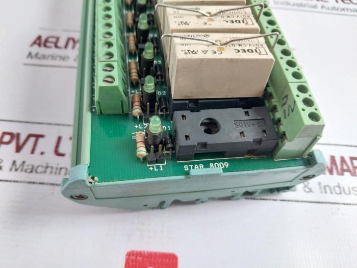 Idec Star 8009 Rq1V-cm-d24 Relay Module 12A 250Vac 30Vdc Coil 24VdcÂ ...
