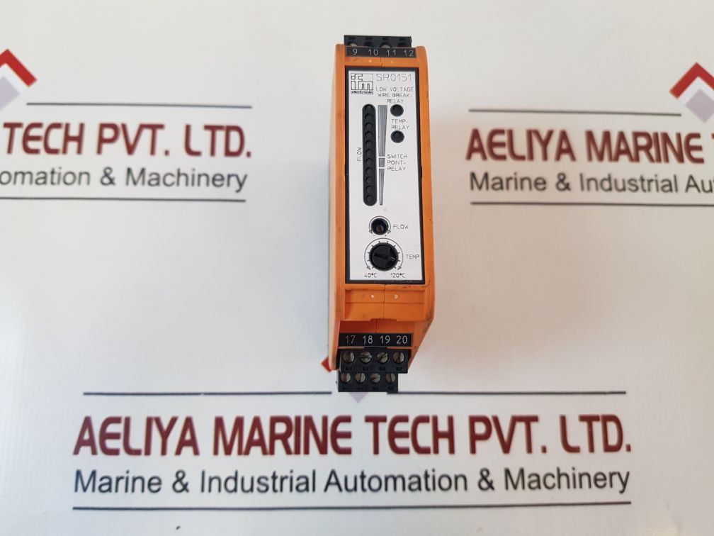 IFM Electronic SR0151 Flow Sensor Monitor – 24V DC – Aeliya Marine