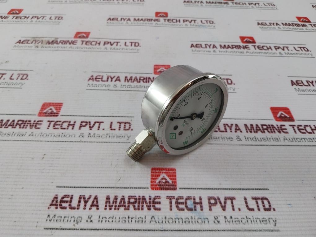 Ik Instruments 60-l-a Pressure Gauge 0-10 Kg/Cm2 – Aeliya Marine