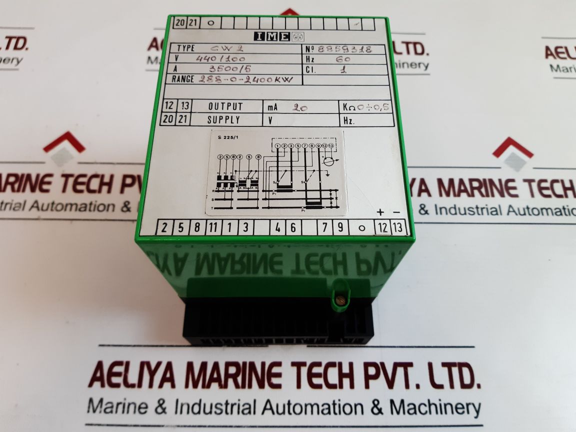 Ime Cw2 Relay Alarm 440/100V 8859318 – Aeliya Marine