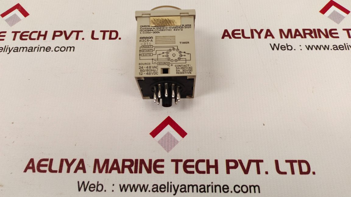 Omron h3cr-a-315 timer h3cr new – Aeliya Marine