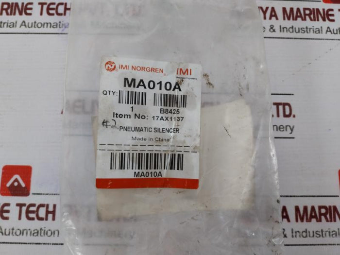Imi Norgren Ma010A Quietaire Pneumatic Silencer With Muffler 1-1/4 ...