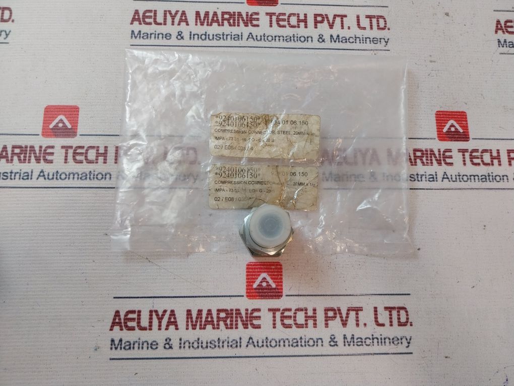 Impa 73-31-16 Steel Compression Connector 20Mm X 1/2 – Aeliya Marine