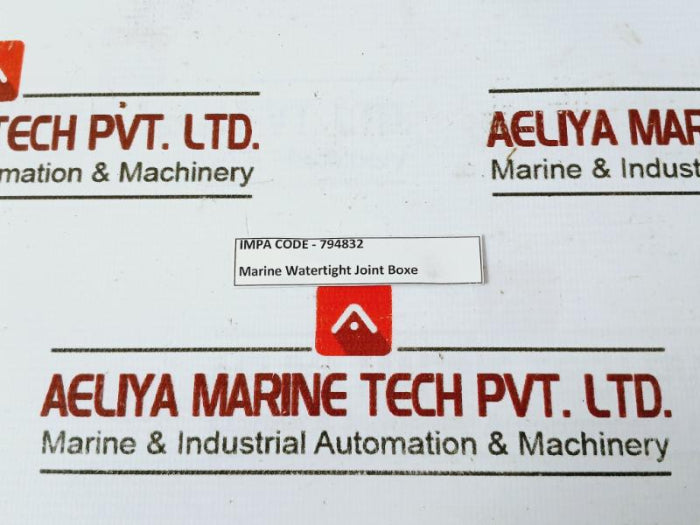 Impa 794832 Marine Watertight Joint Box Ip65 – Aeliya Marine