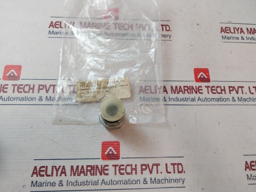 Impa Eo-g-20 S Compression Connector Steel 20Mm X 3/4 – Aeliya Marine
