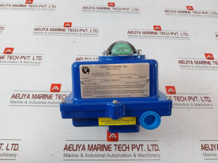 Indelac Controls Rxpbf03-2 Er Series Electric Actuator 100 Lb-in 115Va ...