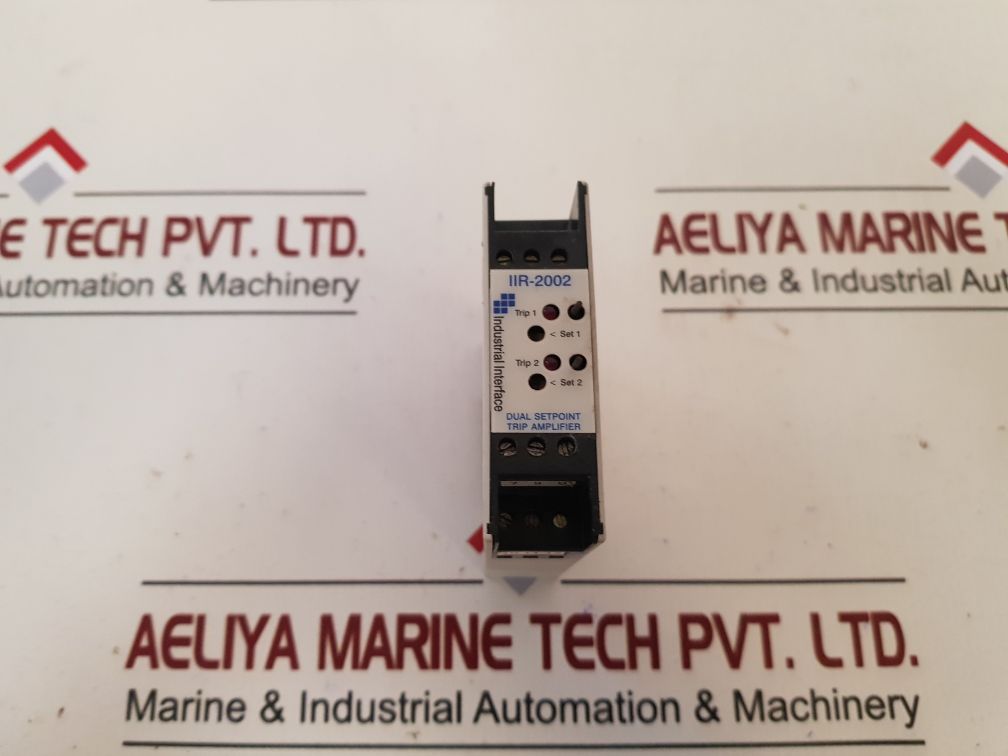 Industrial Interface Iir-2002 Dual Setpoint Trip Amplifier – Aeliya Marine