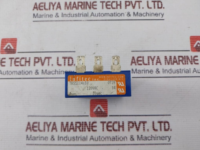 Infitec Trs5114S10 Time Delay Relay 120Vac 1A 4-10Sec – Aeliya Marine
