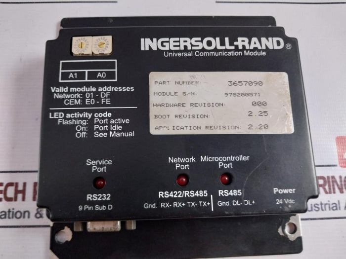 Ingersoll Rand 3657090 Universal Communication Module 24 Vdc – Aeliya ...