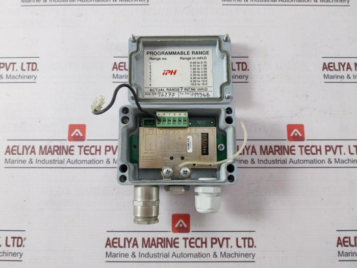 Iph Mas 2600-g30-25-0/1P Two Wire Transmitter 94V-0 45 Ma 4-20 Ma Wl20 ...