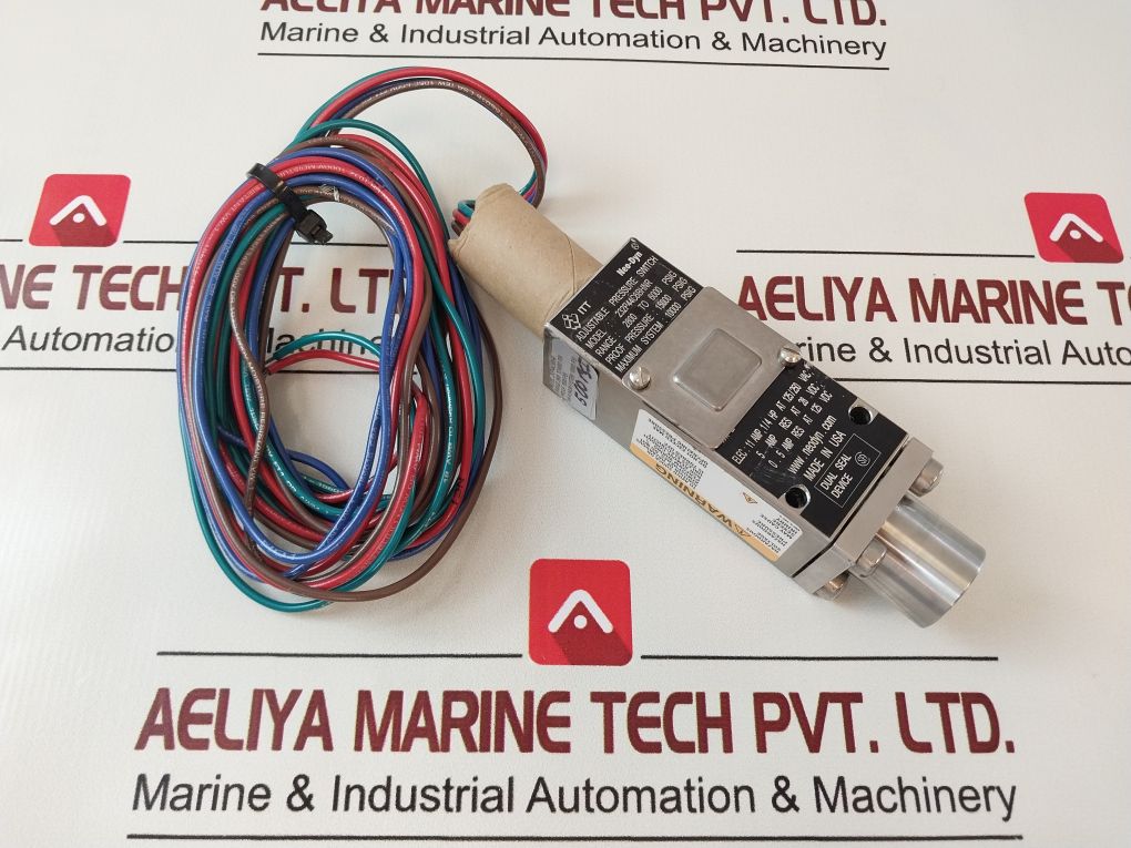 Itt Neo-dyn 232P44C6Bhr Adjustable Pressure Switch 2800 To 6000 Psig ...