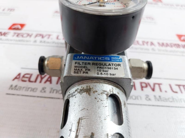 Janatics Frc136134 Fully Automatic Filter Regulator, 0-150 PsiÂ ...