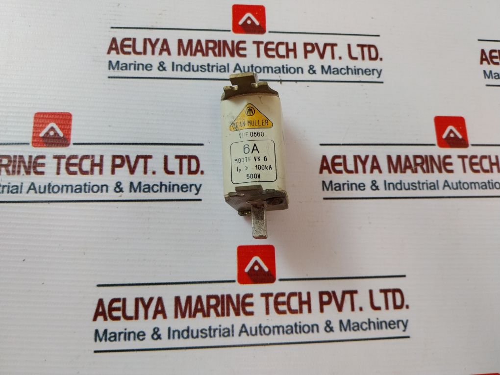 Jean Muller Vde 0660 Fuse 6A 500V – Aeliya Marine