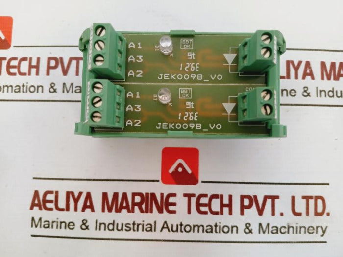Jek0098_V0 Terminal Block W/ Printed Circuit BoardÂ – Aeliya Marine