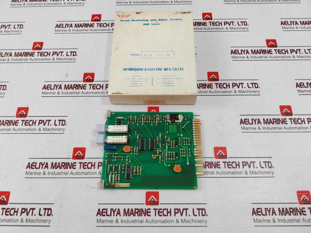 Jrcs Dca-111B Direct Monitoring And Alarm System Board 05J – Aeliya Marine