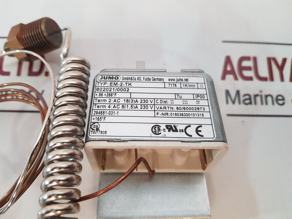 Jumo Em-2-tk Thermostat – Aeliya Marine