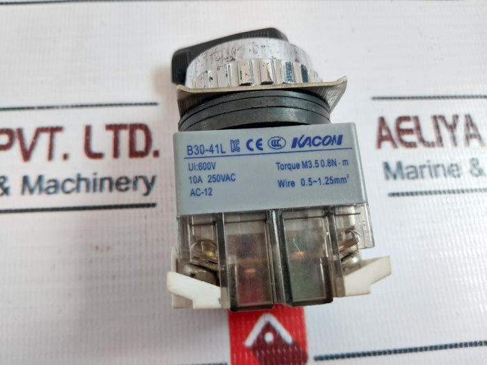 Kacon B30-41L Selector Switch – Aeliya Marine