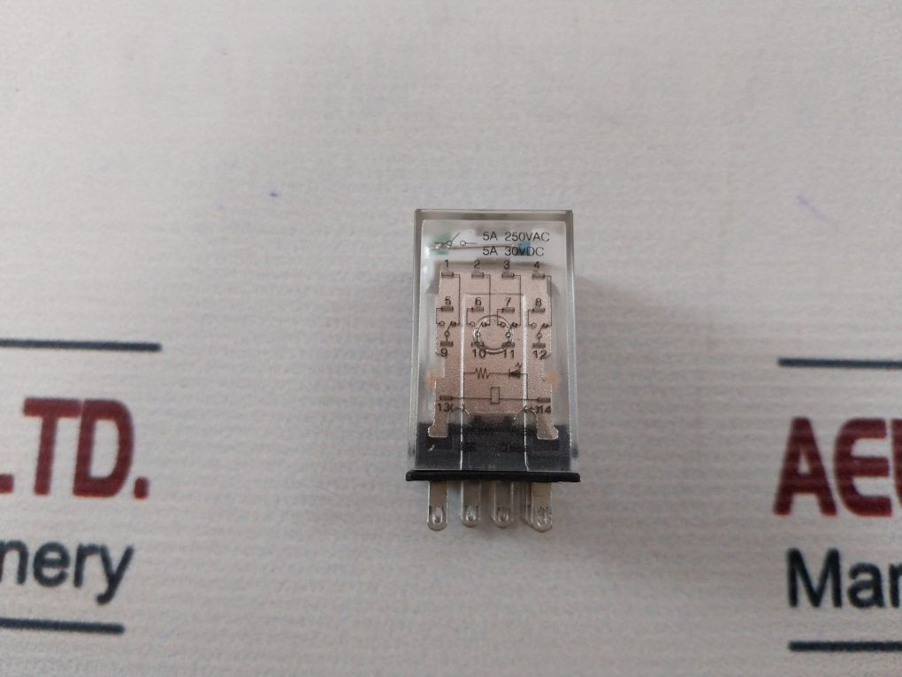 Kacon Hr705-4Pl Relay With Base – Aeliya Marine