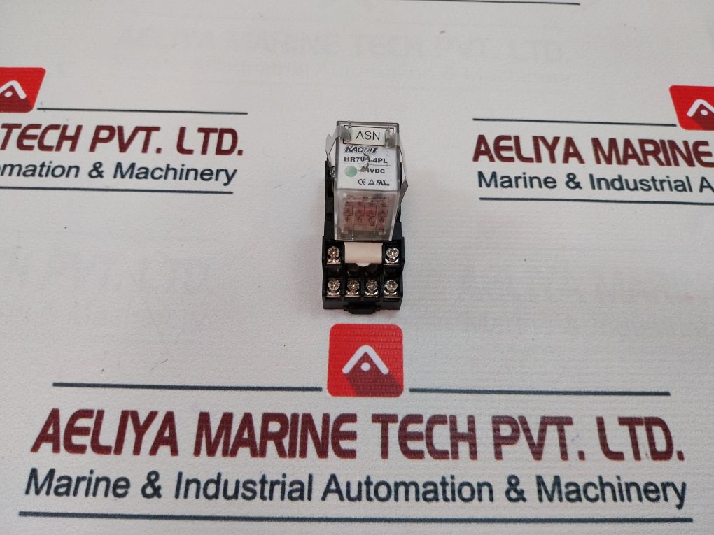 Kacon Hr705-4Pl Relay With Base – Aeliya Marine