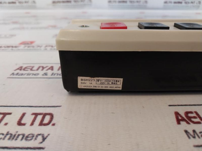 Kasuga Bsh223 Operational Push Button Switch Panel – Aeliya Marine