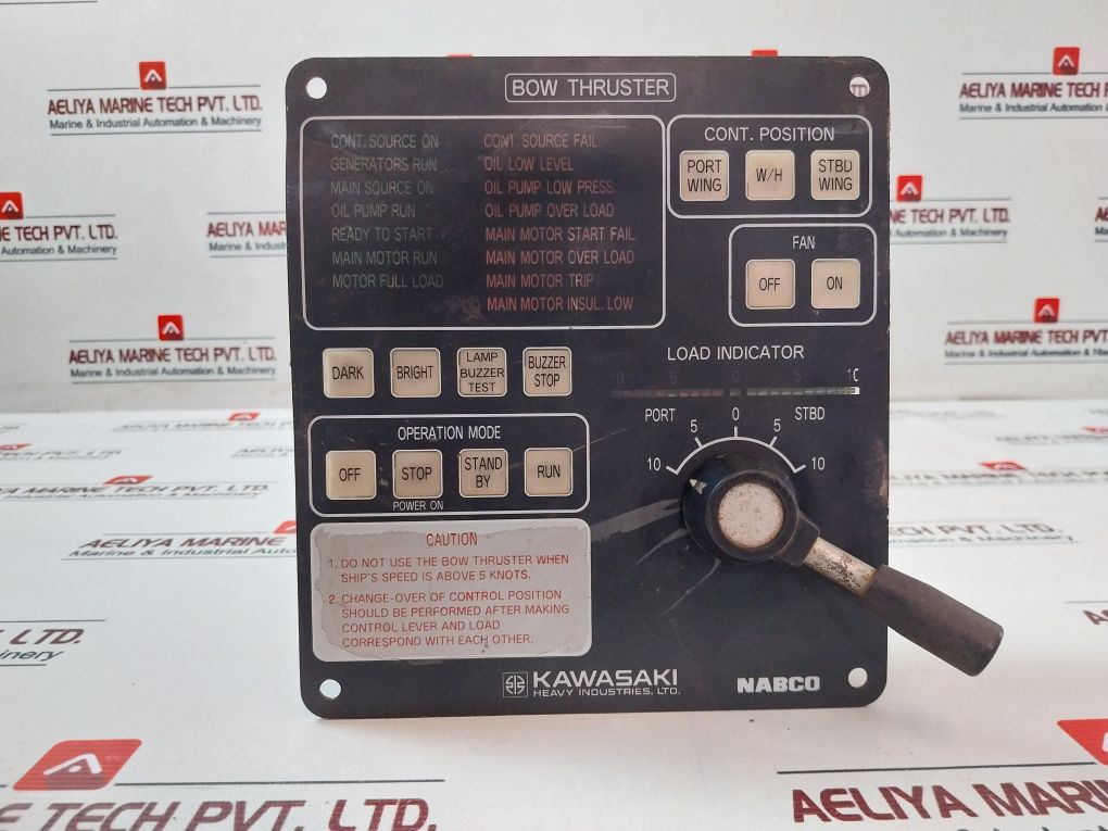 Kawasaki Bow Thruster Load Indicator Control Panel – Aeliya Marine
