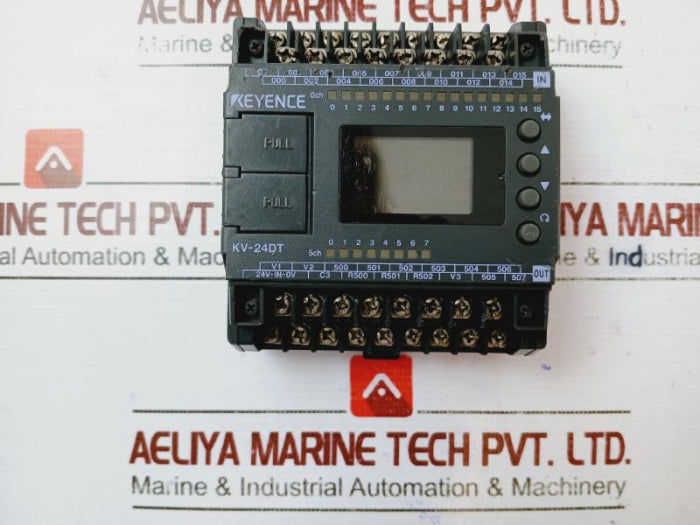 Keyence Kv-24Dt Programmable Logic Controller Module – Aeliya Marine