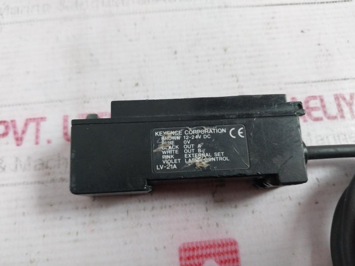Keyence Lv-21A Digital Laser Sensor 12-24V Dc – Aeliya Marine